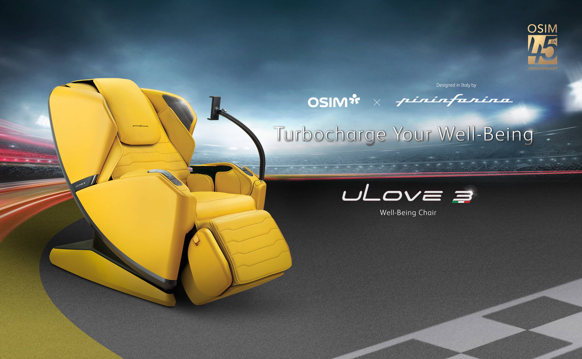 uLove 3-Yellow CES Special – OSIM